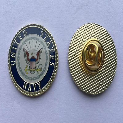 Navy Lapel Hat Cap Pin Tie Tac United States Navy Lapel Hat Pin USA ...