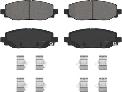 Rear Brake Pad Set For 18-20 Jeep Wrangler Rubicon Unlimited Sahara ...