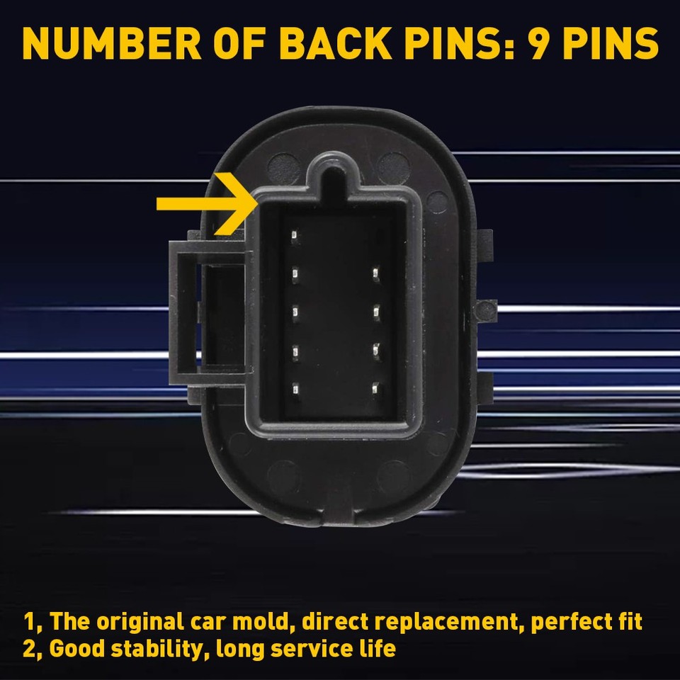 Mirror Switch Front Driver Left Side for Chevrolet HHR Impala Malibu ...