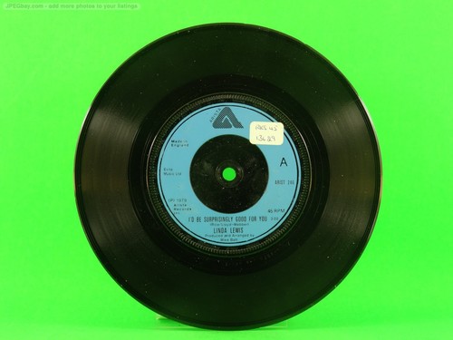 LINDA LEWIS I'D BE SURPRISINGLY GOOD FOR YOU (130) 2 Track 7" Single ...