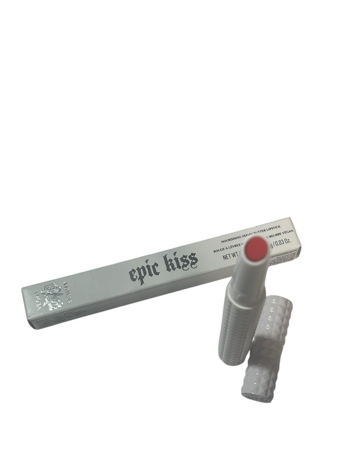 Kat Von D Epic Kiss - Nourishing Vegan Butter Lipstick - 200 Upspeak Red KVD | eBay
