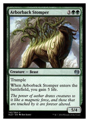2016 Magic The Gathering #142 Arborback Stomper | eBay