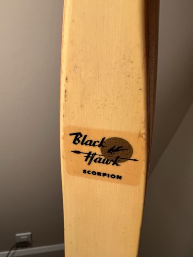 Rare Vintage Black Hawk Scorpion Longbow RH 35# @ 28" | eBay