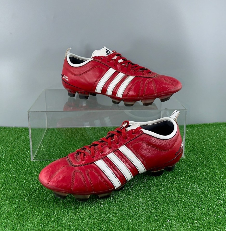 Adidas AdiPure IV FG U42819 Elite US7.5 UK7 Red boots Cleats mens ...