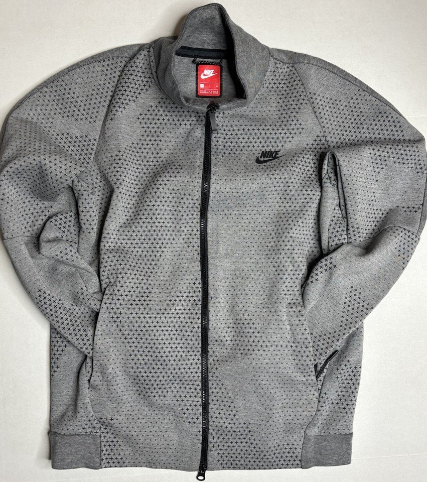 New Men’s Nike Full Zip Up Jacket RN#56323 - CA#05553 Gray Size S | eBay