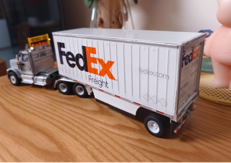 1:50 International Truck Fedex Diecast Models Toy | eBay