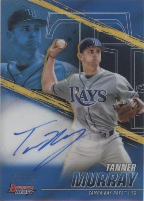 2021 Bowman's Best - Best of 2021 Autographs Tanner Murray #B21-TM Blue ...