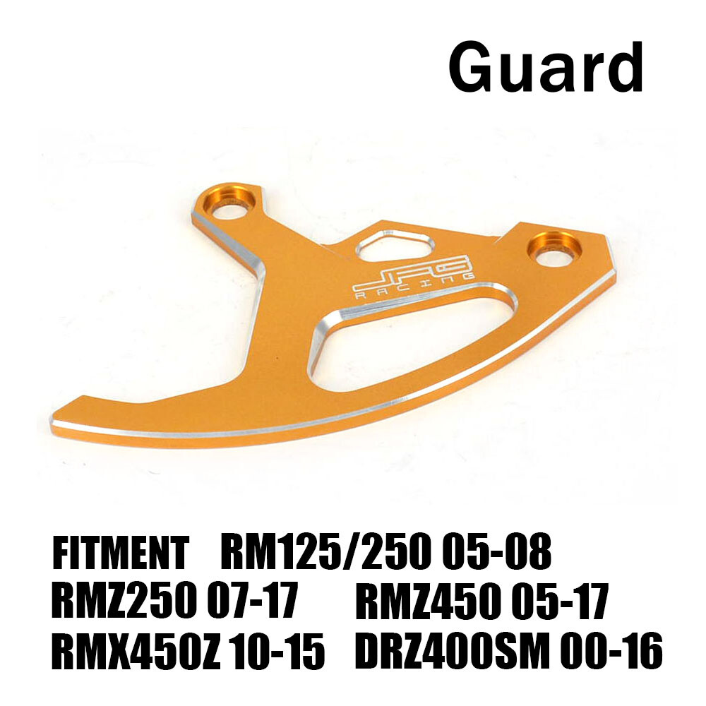 CNC Rear Brake Disc Rotor Guard Cover For RM125 RM250 2005-2008 RMZ250 ...