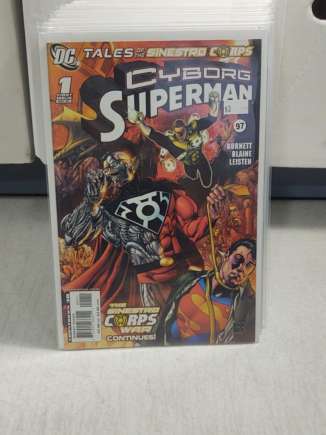 Tales of the Sinestro Corps: Cyborg-Superman #1 (DC Comics December ...