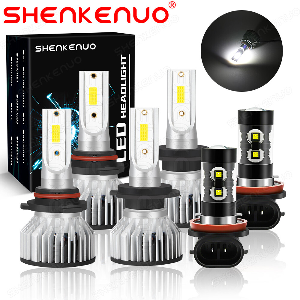 For Mazda MX-5 Miata 2006-2014 LED Headlights High /Low Beam+Fog Light ...