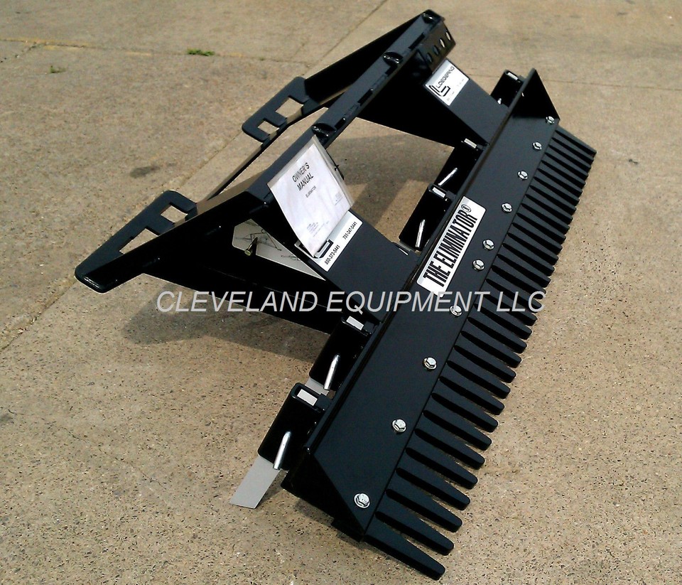 NEW 72" ELIMINATOR LANDSCAPE RAKE LAND LEVELER ATTACHMENT Skid Steer ...