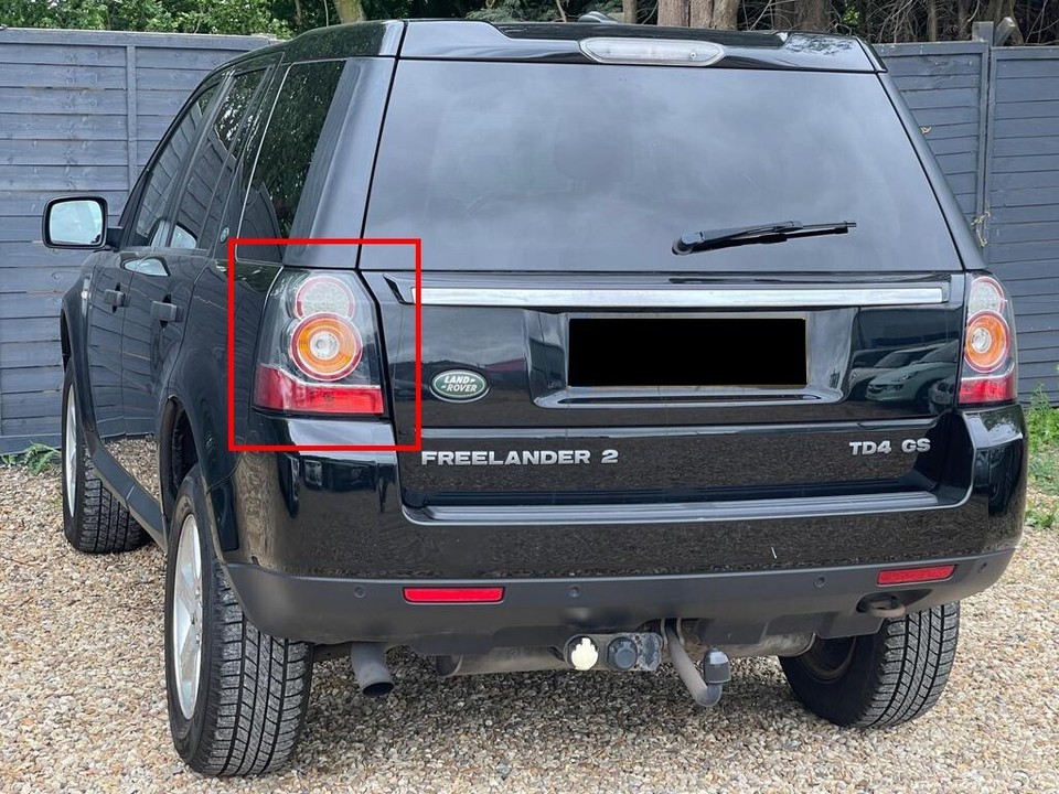 REAR LIGHT LENS FOR FREELANDER 2 (2012-14) TAIL LAMP PLASTIC GLASS LEFT ...