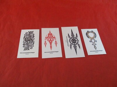Final Fantasy XII Dalmasca Square Enix Promo Temporary Tattoos E3 Promo ...