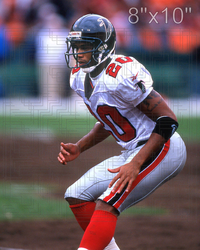 Michael Booker c. 1997-99 - Atlanta Falcons - choose a size - full ...
