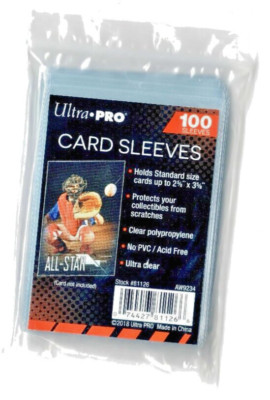 Brand New ULTRA PRO SOFT SLEEVES - 100 Sleeves Per Pack / 1 Pack | eBay