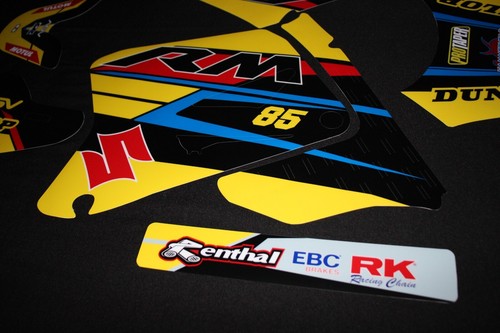 SUZUKI RM 85 2002-2024 MX GRAPHICS KIT DECALS STICKER KIT STICKERS ...