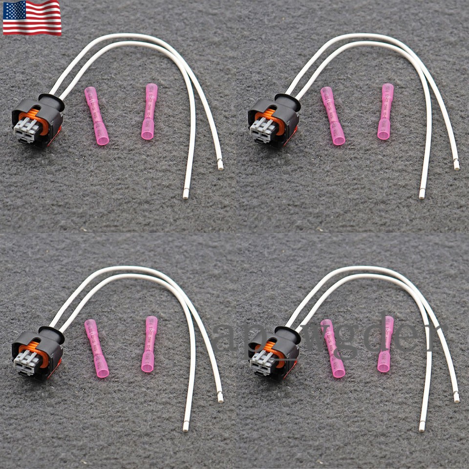 4Pcs Injector Pigtails Harness Fit 17-24 Chevy GMC 2500 3500 L5P ...