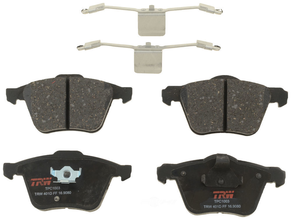 Disc+Brake+Pad+Set-Premium+Disc+Brake+Pad+TRW+TPC1003+fits+03-14+Volvo ...