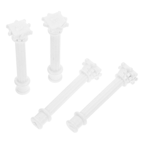 4 Pcs Mini Roman Column Model Greek Decoration Decorative Columns | eBay