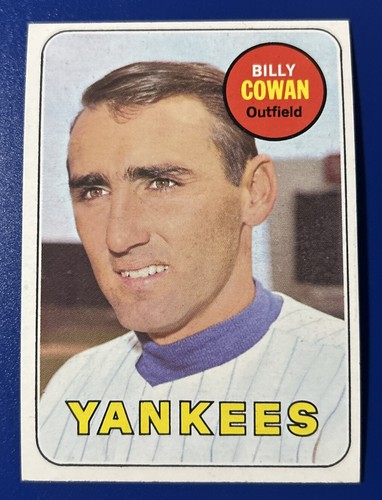 1969 Topps Baseball Billy Cowan New York Yankees #643 | eBay