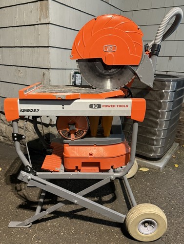 iQMS362 16.5" Dust Control Masonry Saw - IQ POWERTOOLS Used nice Saw | eBay