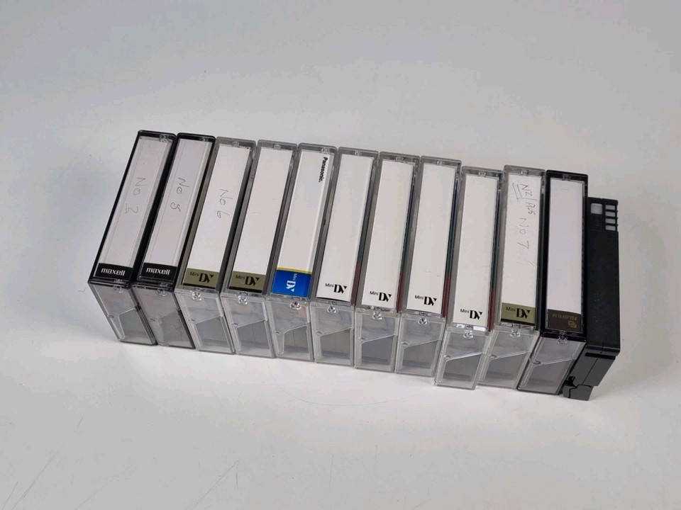 12 x Used DVM-60 Mini DV Digital Video Camcorder Tapes/ Cassettes JVC ...