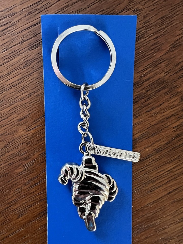Michelin Vintage Metal Man Key Ring Bibendum Tyres Motor Racing | eBay UK