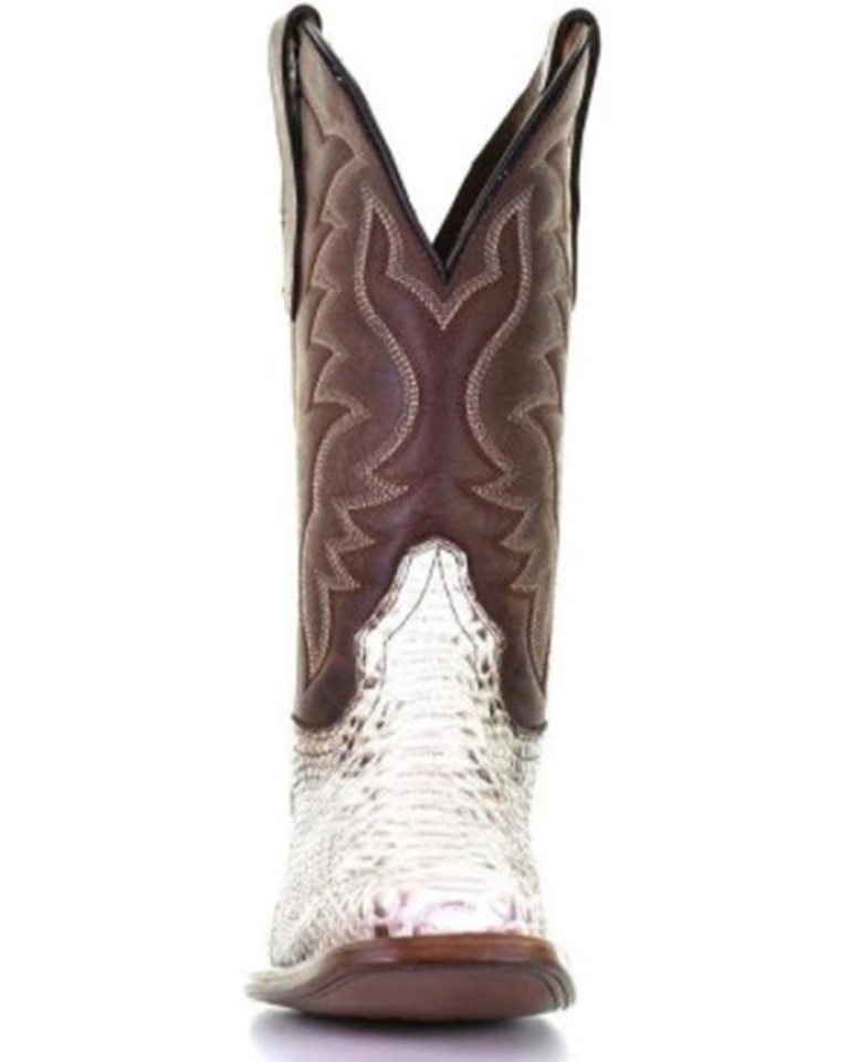 Circle G Men's Exotic Python Skin Western Boot - Square Toe - L5740 | eBay