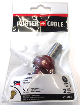 Porter-Cable 43559PC Classical Pattern Router Bit 1/2" Shank | eBay