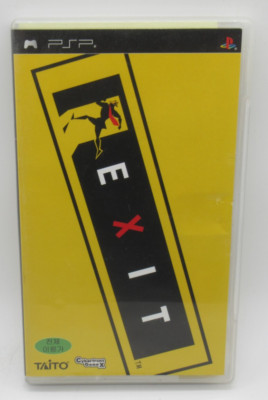 EXIT UMD VIDEO GAME FOR PSP PLAYSTATION PORTABLE, TAITO KOREA IMPORT, REGION 3 | eBay
