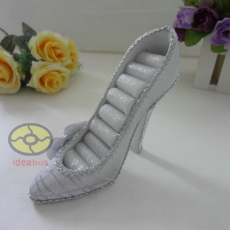 5"tall elegant HighHeel Shoe Jewelry Ring Holder Storage Display ...