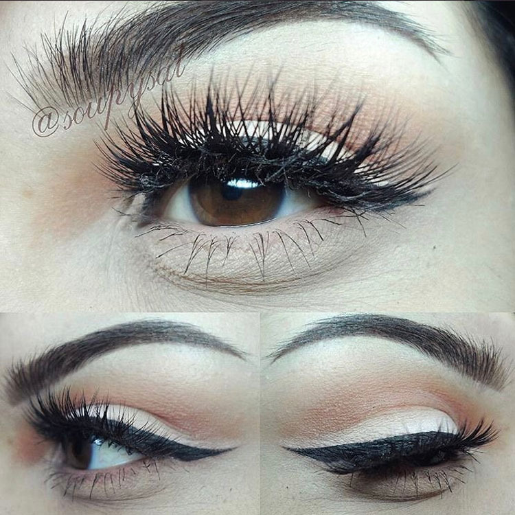 1 Pair Premium Multi Layered False Eyelashes (SCANDAL LASHES) | Pick ...