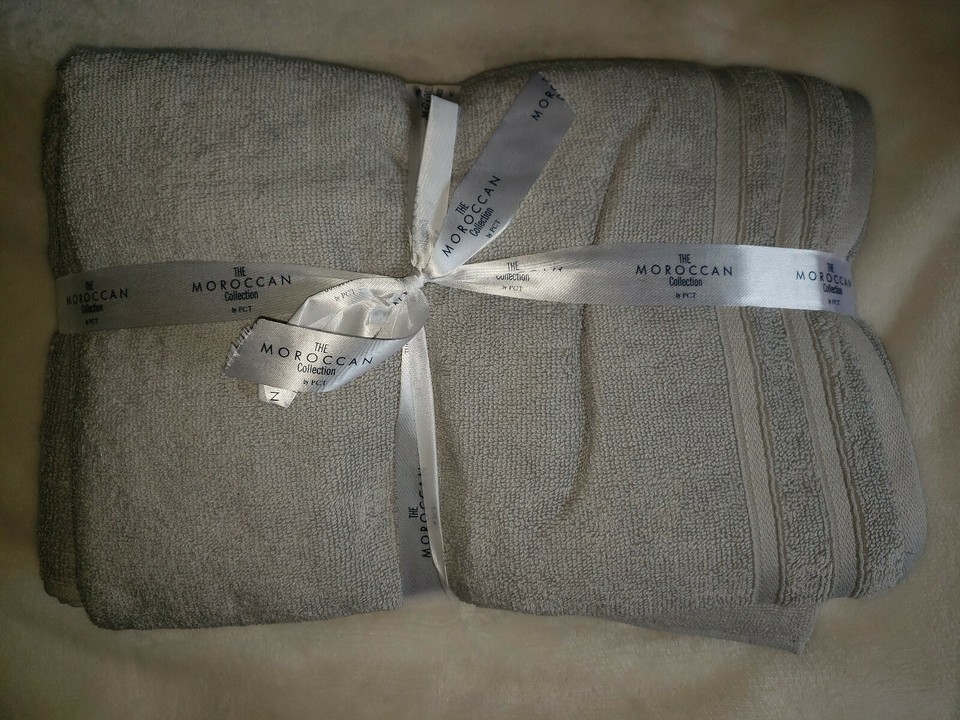 The Moroccan Collection By Pct Luxury & Superior Absorbancy Towels Set ...