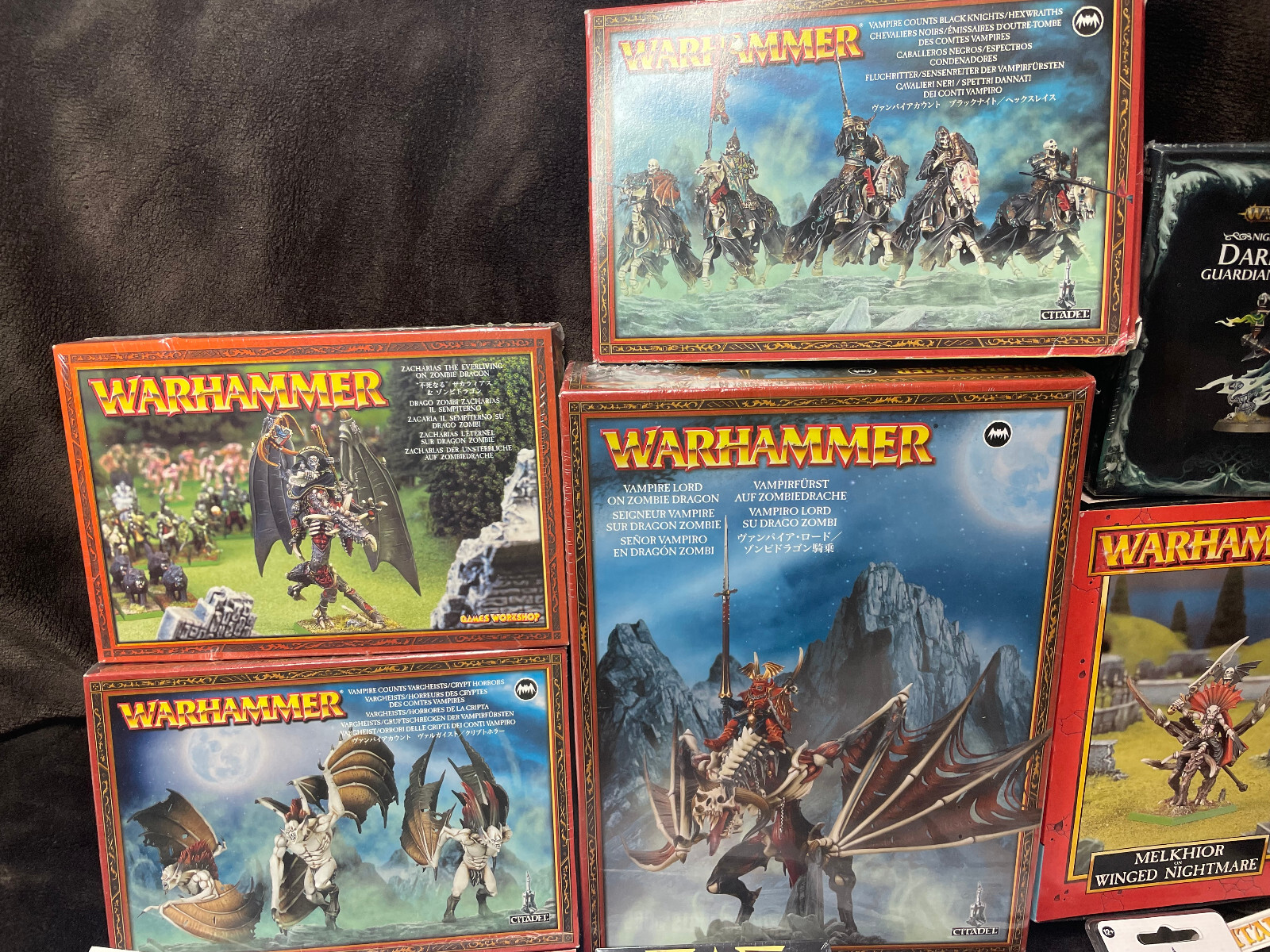 Warhammer Vampire Counts HUGE LOT - ULTRA RARE SEALED AoS OOP Undead ...