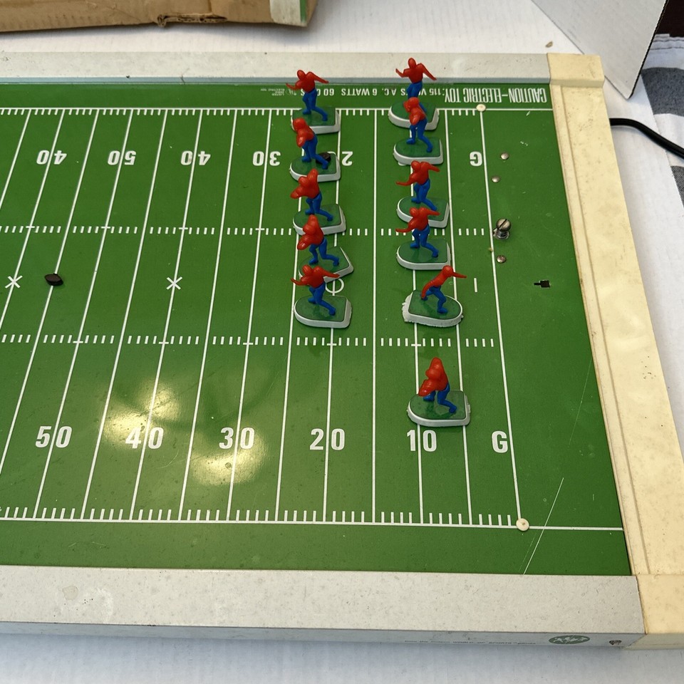 1973 Canadian Coleco Pro Stars Electric Action Football Game World Of ...