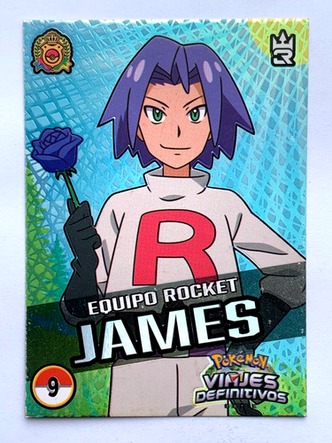 CARD POKEMON MASTER JOURNEYS 3R #E09 JAMES Team Rocket 2023 TCG Foil ...