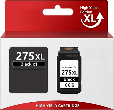 PG275 XL Black Ink compatible with Canon PIXMA TS3500 TS3522 TS3520 ...