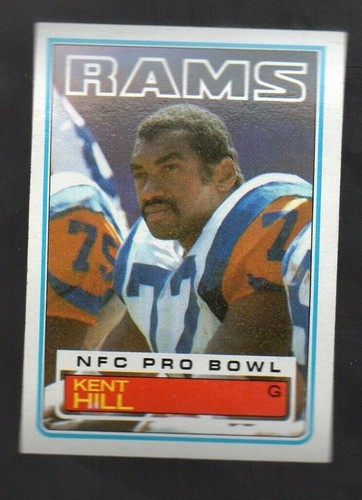 1983 TOPPS NFC PRO BOWL KENT HILL #92 LOS ANGELES RAMS | eBay