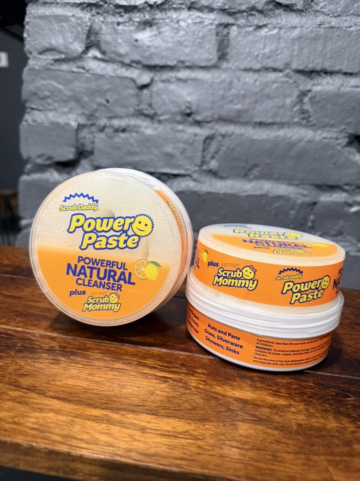 Scrub Daddy Power Paste with Scrub Mommy Powerful Natural Cleaner | eBay
