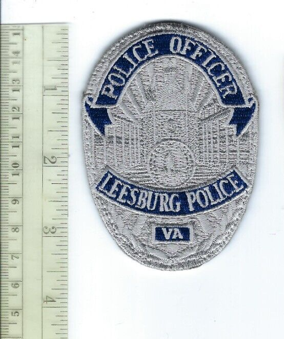 *HTF* Leesburg (Loudoun County) VA Virginia Police Officer patch - NEW ...