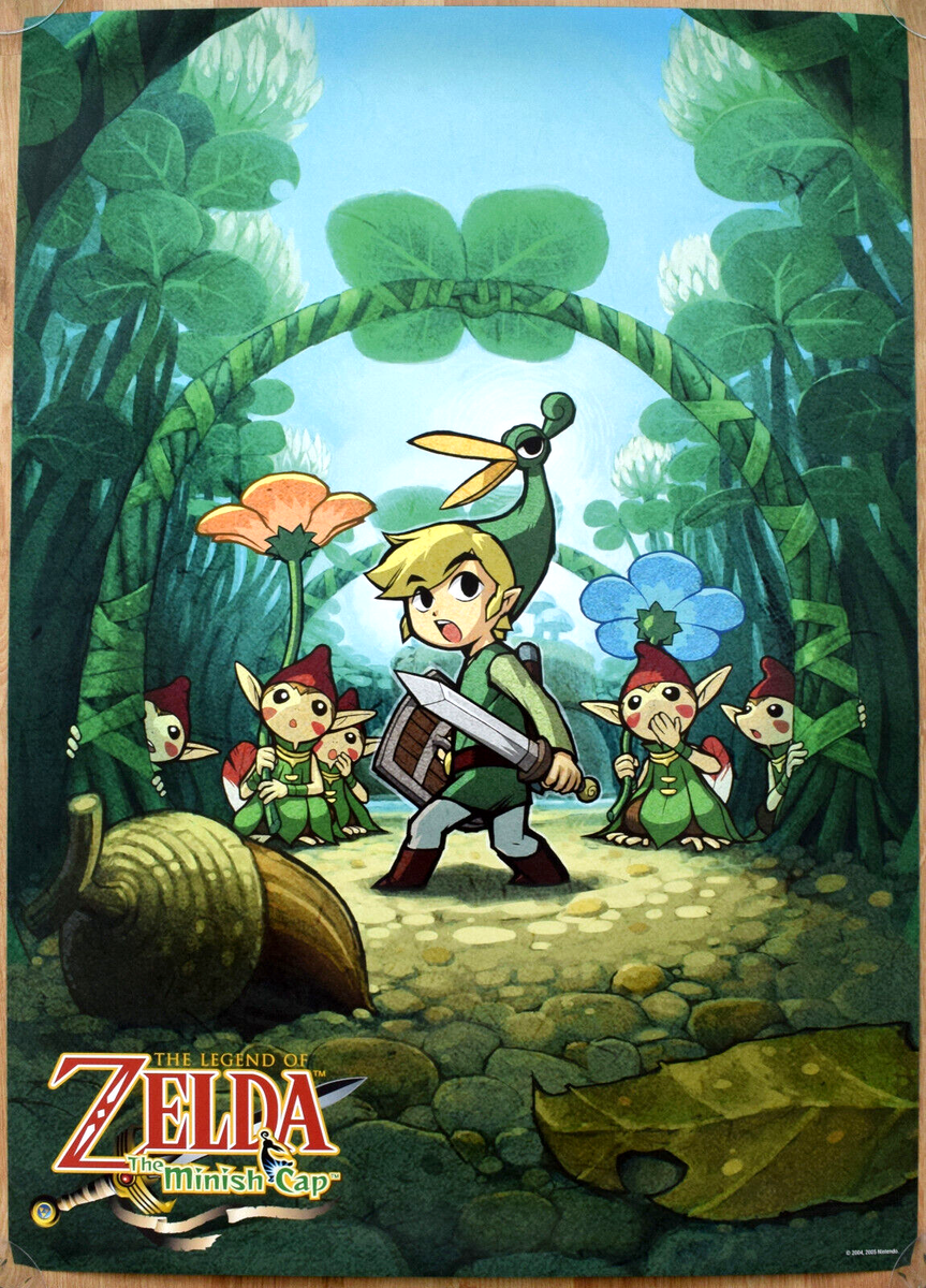Legend Of Zelda Minish Cap Wallpaper