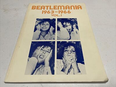 BEATLEMANIA 1963-1966 VOL. I Piano Vocal Guitar Songbook 1986 Sheet ...
