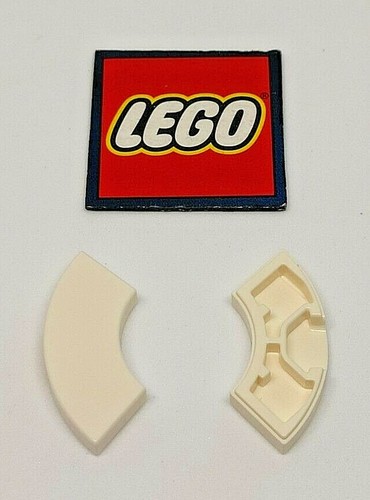 LEGO Tile 2x2 Curved Corner with Cutouts (Packs of 4) - Design 27925 / ...