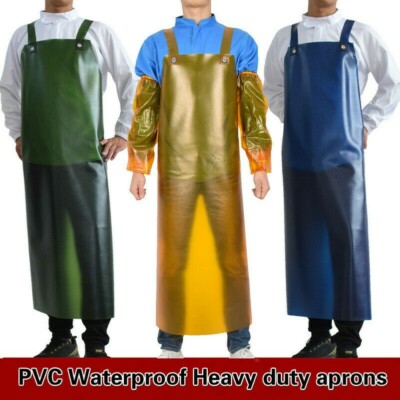 Unisex Heavy Duty Apron for Butcher Industrial Kitchen Aprons ...