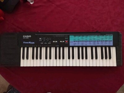 Casio CA-100 Tone Bank Electronic Keyboard, No Power Cord. Tested With ...