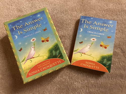 The Answer is Simple ORACLE CARDS Sonia Choquette 62 Card Deck and ...