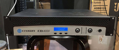 Crown CDi 4000 Two-channel 1200W Power Amplifier | eBay