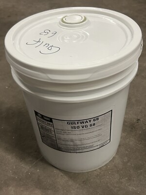 Gulfway 68 ISO VG 68 Way Lube Oil 5 Gallon Pail equivalent to Mobil ...