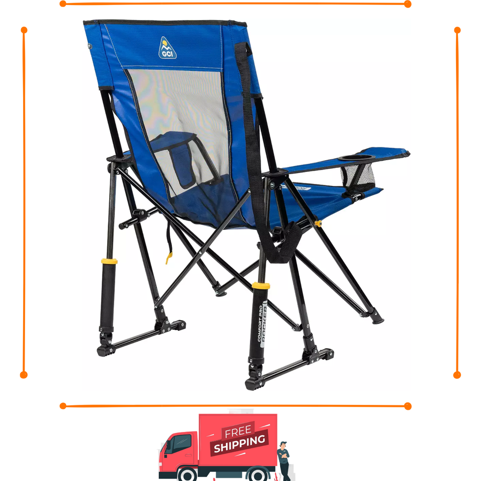 [HOT SALE] GCI Outdoor Comfort Pro Rocker Chair - Indigo Blue - Free ...