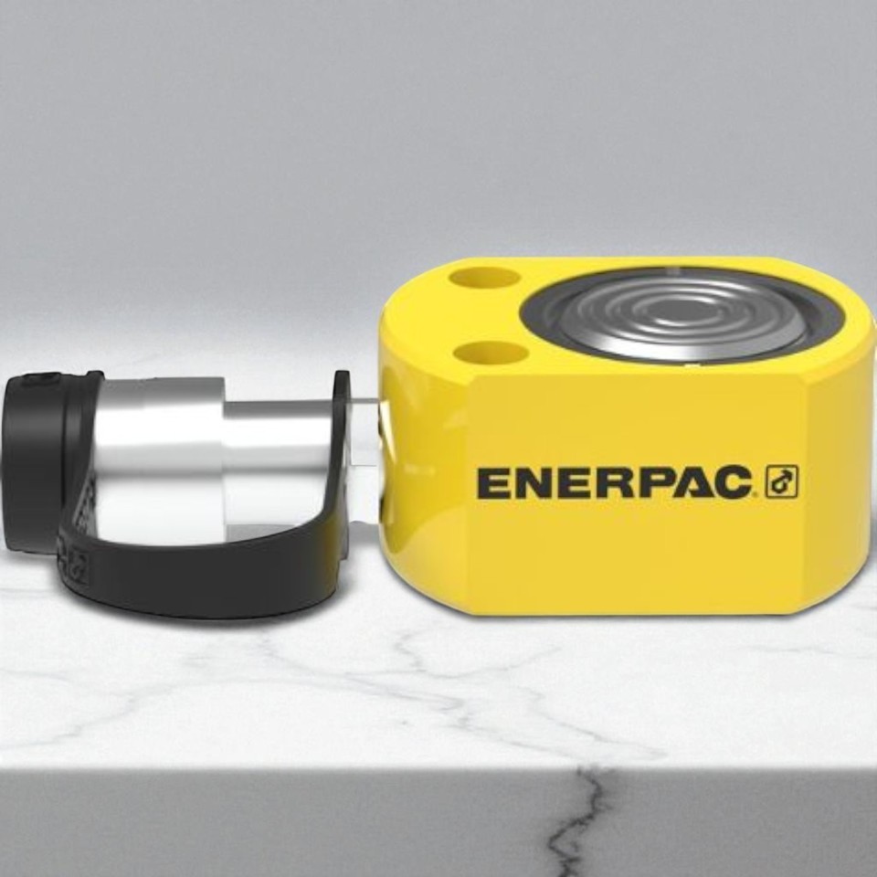 Enerpac Rsm-200 20 Ton Low Height Flat Jac Hydraulic RAM Cylinder 2in ...